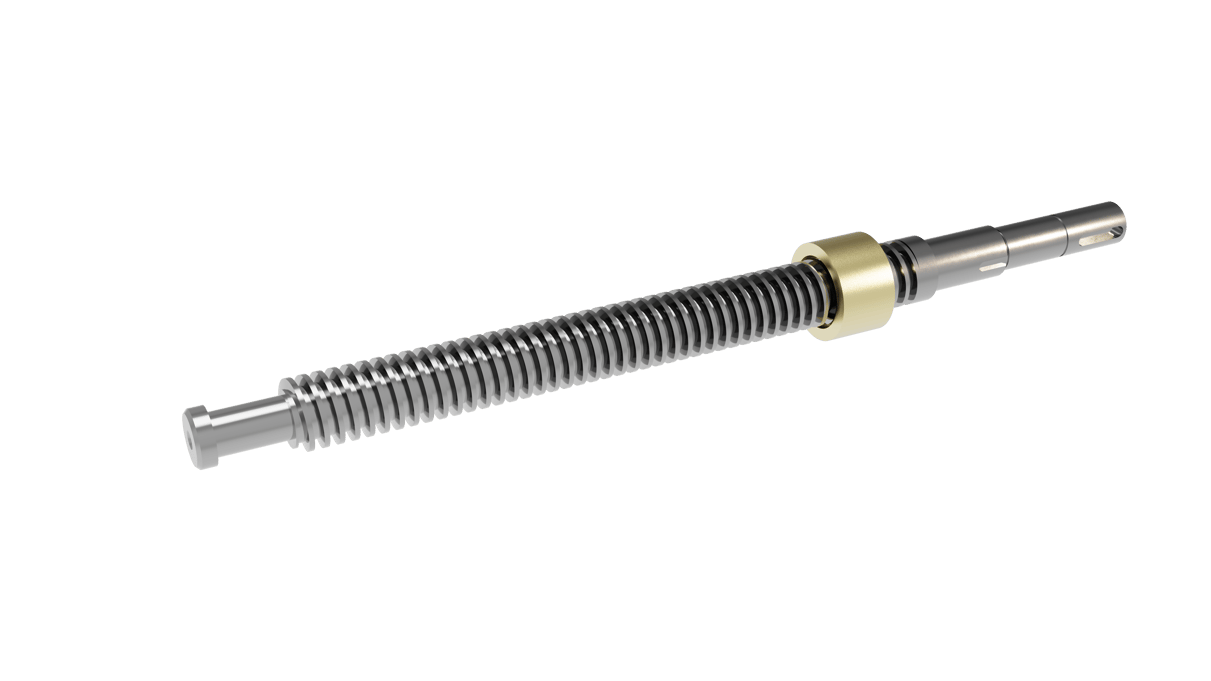 ACME screw actuator working principle